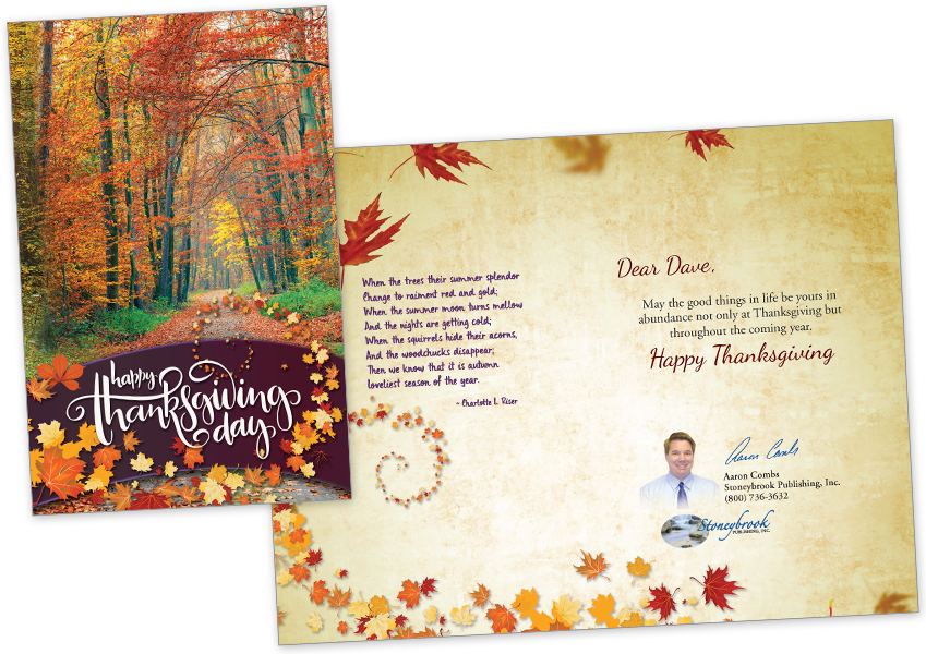 Thanksgiving & Holiday Cards | Stoneybrook Publishing Inc.